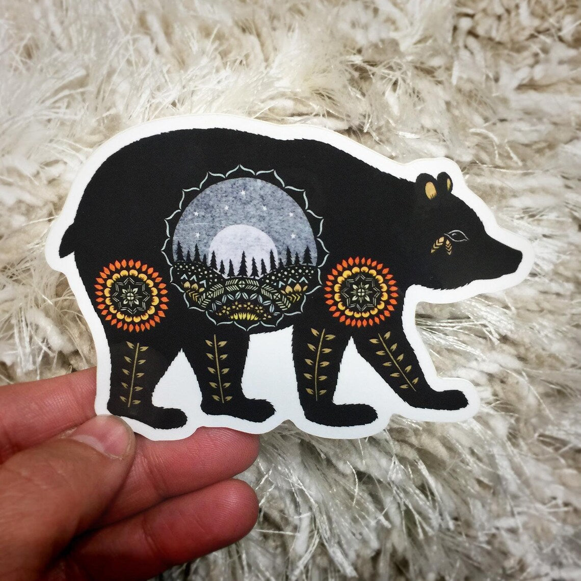 Ursa Major Sticker by Angie Pickman – Outside the Lines Art Gallery