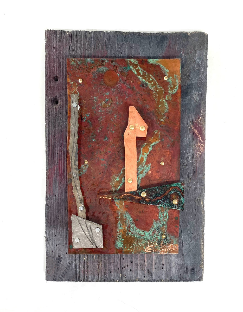 Copper Doodle IX - Mira by Jim Ehlinger – Outside the Lines Art Gallery
