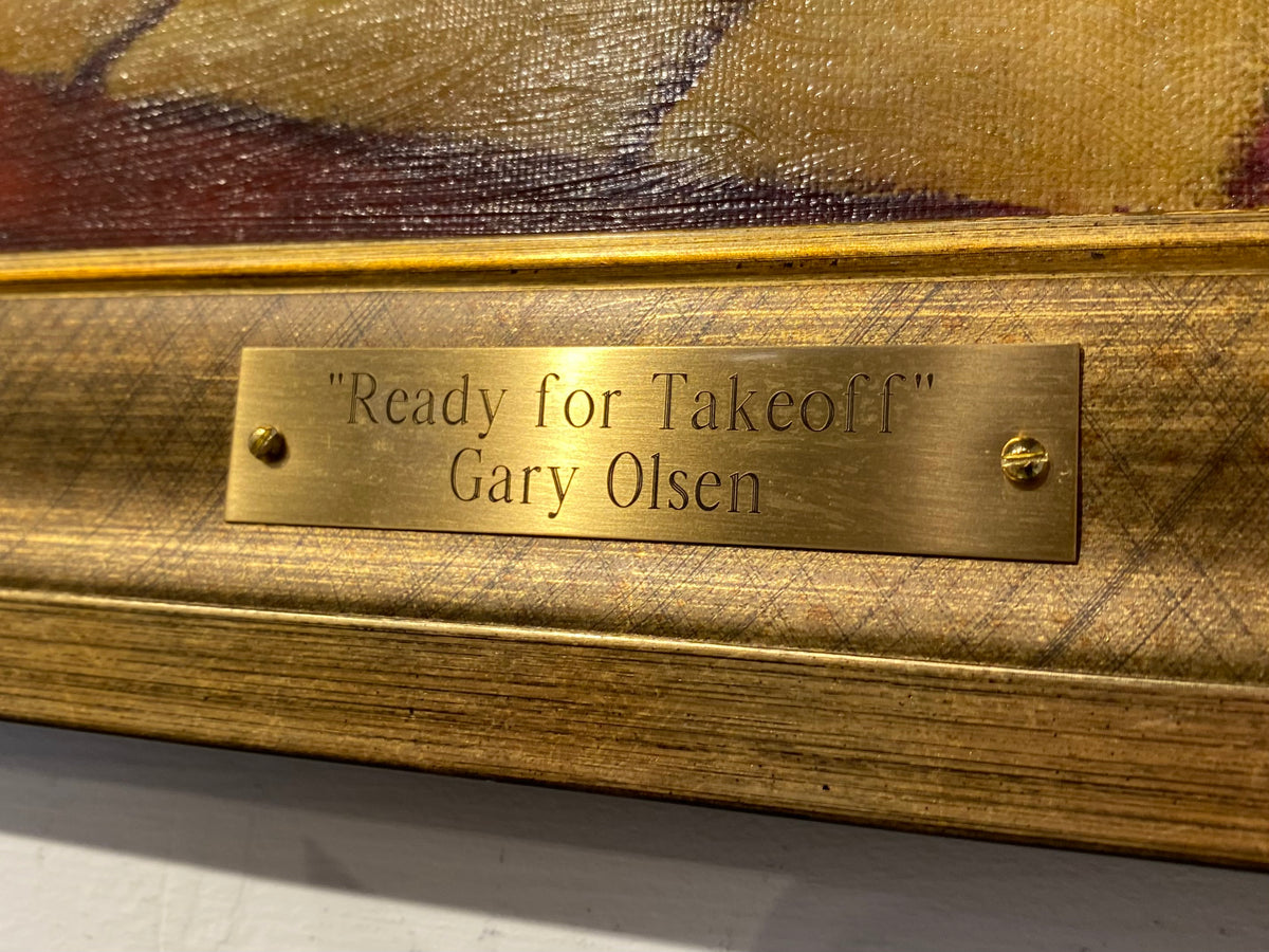 Ready for Take Off Reproduction by Gary Olsen – Outside the Lines Art ...