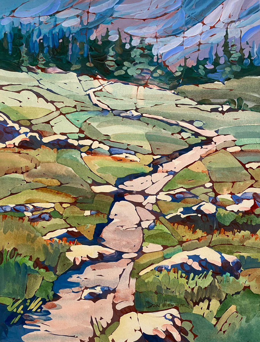 Tundra Trail Reproduction by Dan Wiemer – Outside the Lines Art Gallery