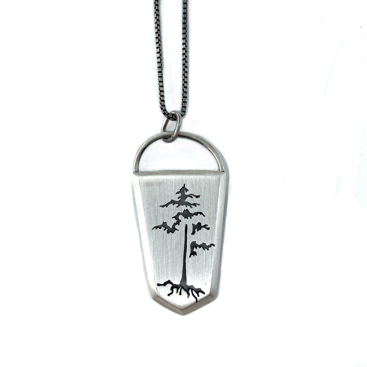 White Pine Necklace #2 by BMF Jewelry – Outside the Lines Art Gallery