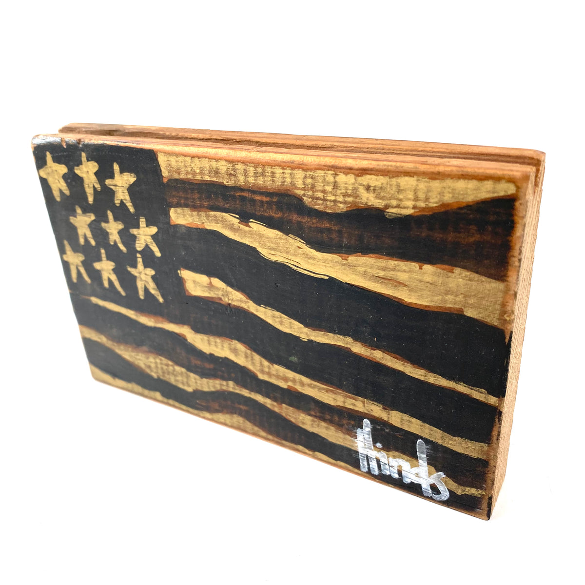 Flag Block by David Hinds – Outside the Lines Art Gallery