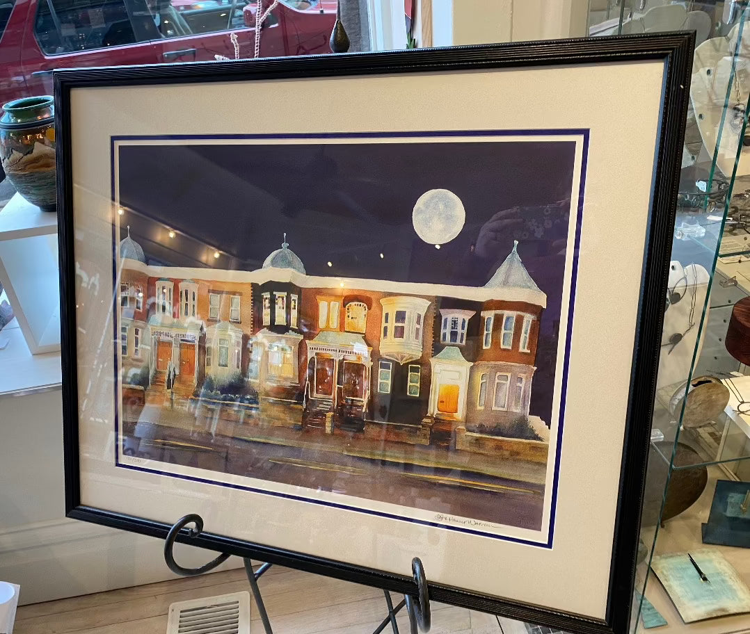 City Night Lights Reproduction by JoAnne Hauser Warren – Outside the ...