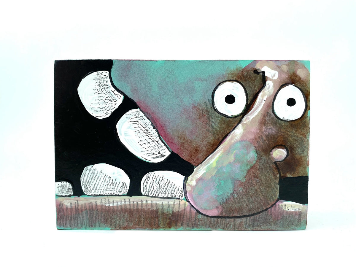 Shelacky - 4" x 6" by Aaron Butcher – Outside the Lines Art Gallery