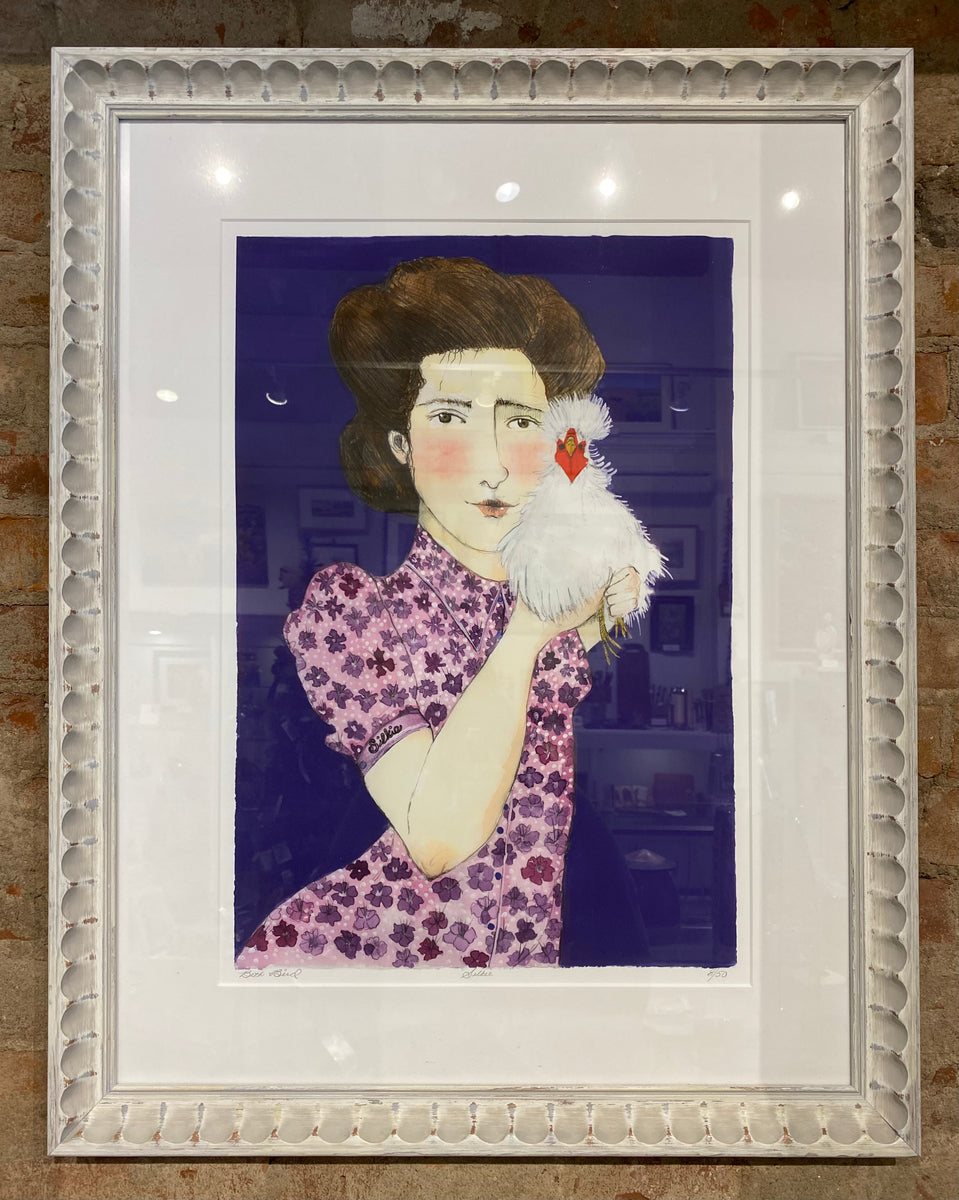 Silkie Reproduction by Beth Bird – Outside the Lines Art Gallery