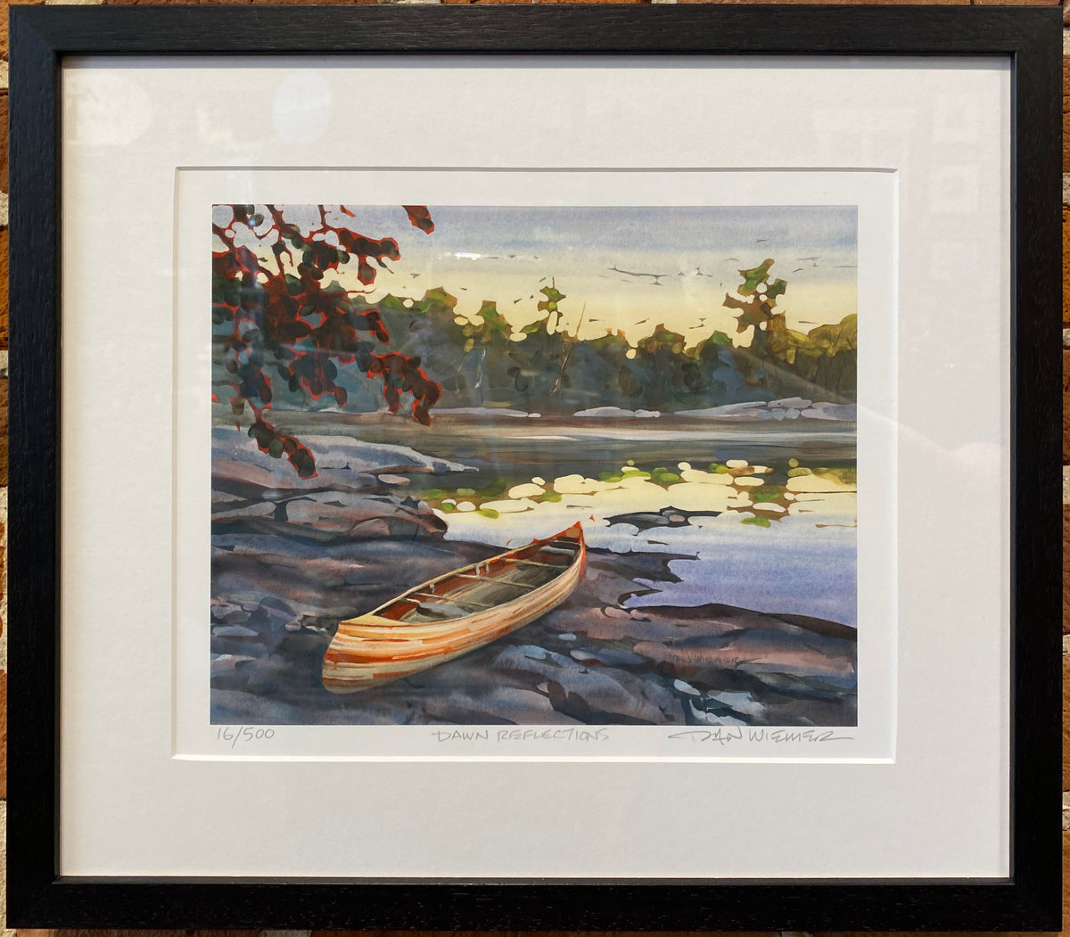 Dawn Reflection Reproduction by Dan Wiemer – Outside the Lines Art Gallery