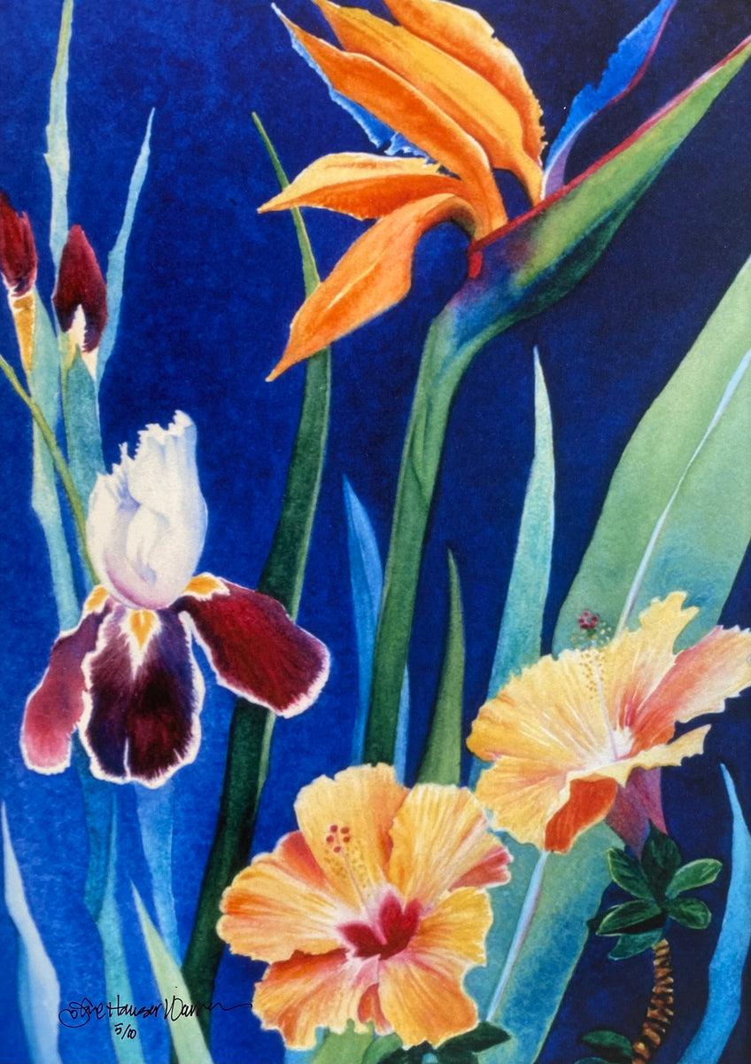 Tropical Rhythms Reproduction by JoAnne Hauser Warren – Outside the ...