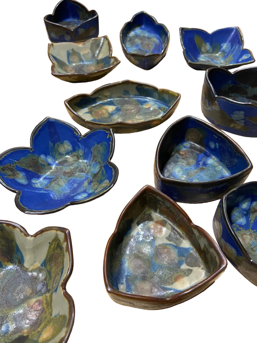 Extra Tiny Little Dish in Assorted Shapes by Butterfield Pottery ...