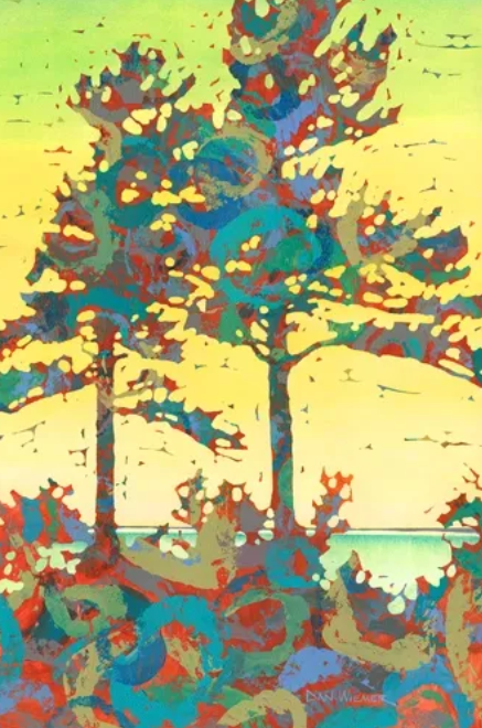 Above It All Reproduction by Dan Wiemer – Outside the Lines Art Gallery