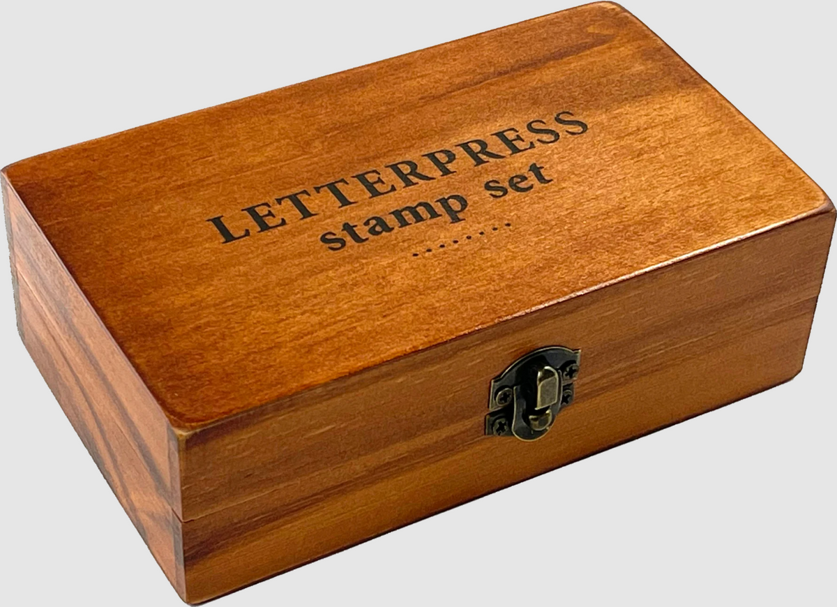 Letterpress Stamp Set – Outside the Lines Art Gallery