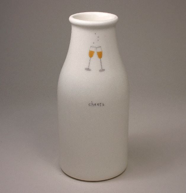 Cheers Vase by Beth Mueller – Outside the Lines Art Gallery