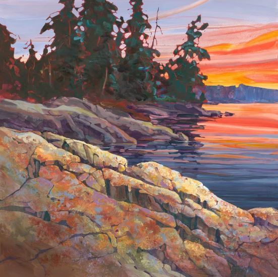 Daybreak Reproduction by Dan Wiemer – Outside the Lines Art Gallery