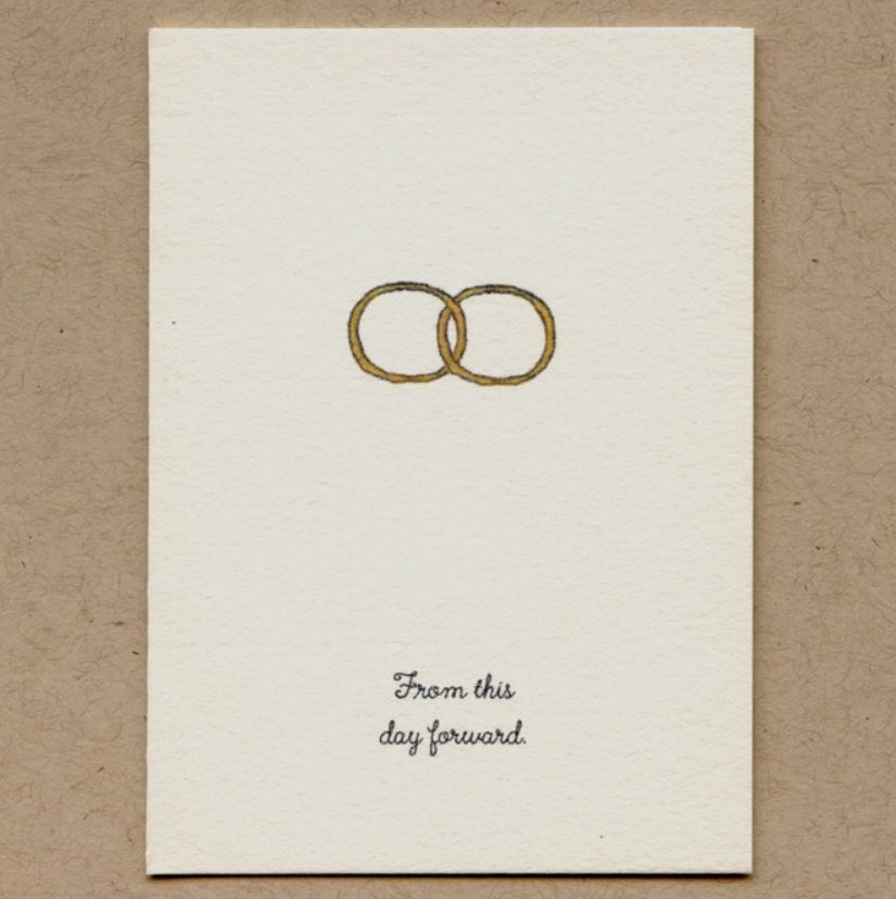 From This Day Forward Enclosure Card by Beth Mueller – Outside the ...