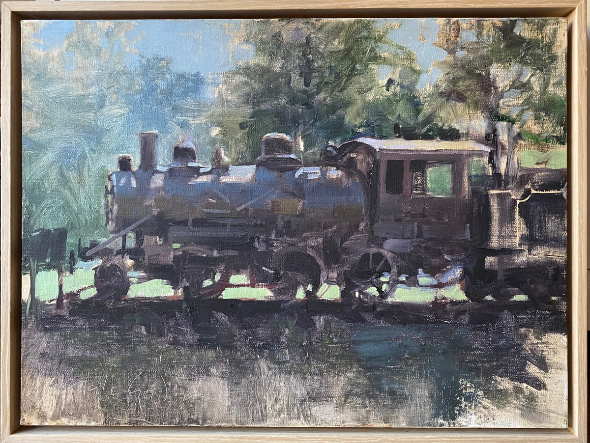 Coal Train by Nyle Gordon – Outside the Lines Art Gallery