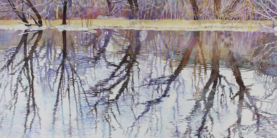 Trees in the Current by Brian McCormick – Outside the Lines Art Gallery