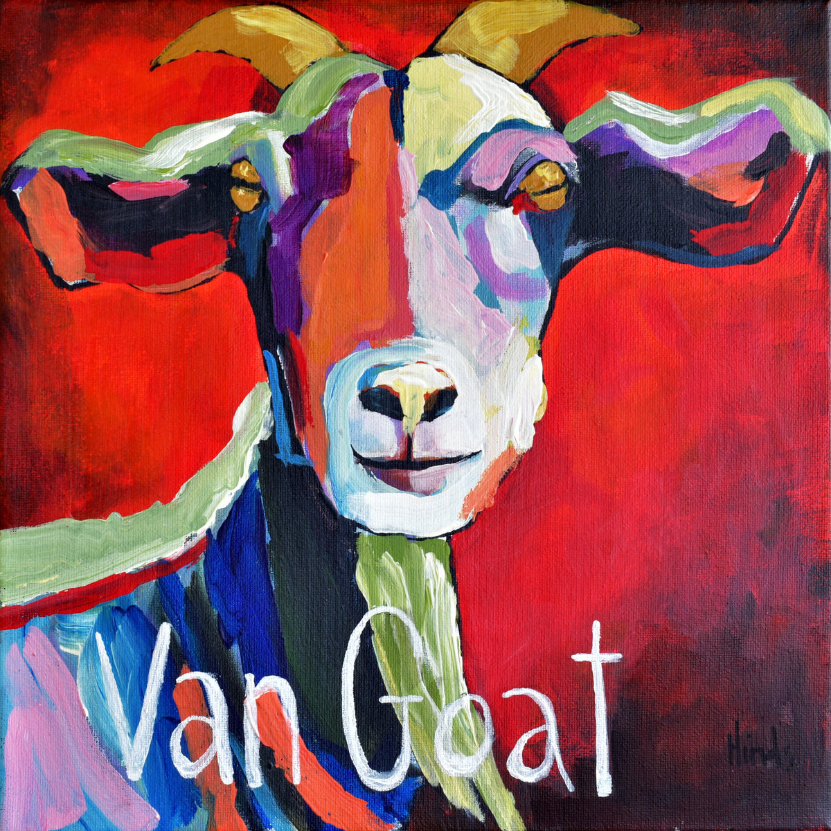 Van Goat by David Hinds – Outside the Lines Art Gallery