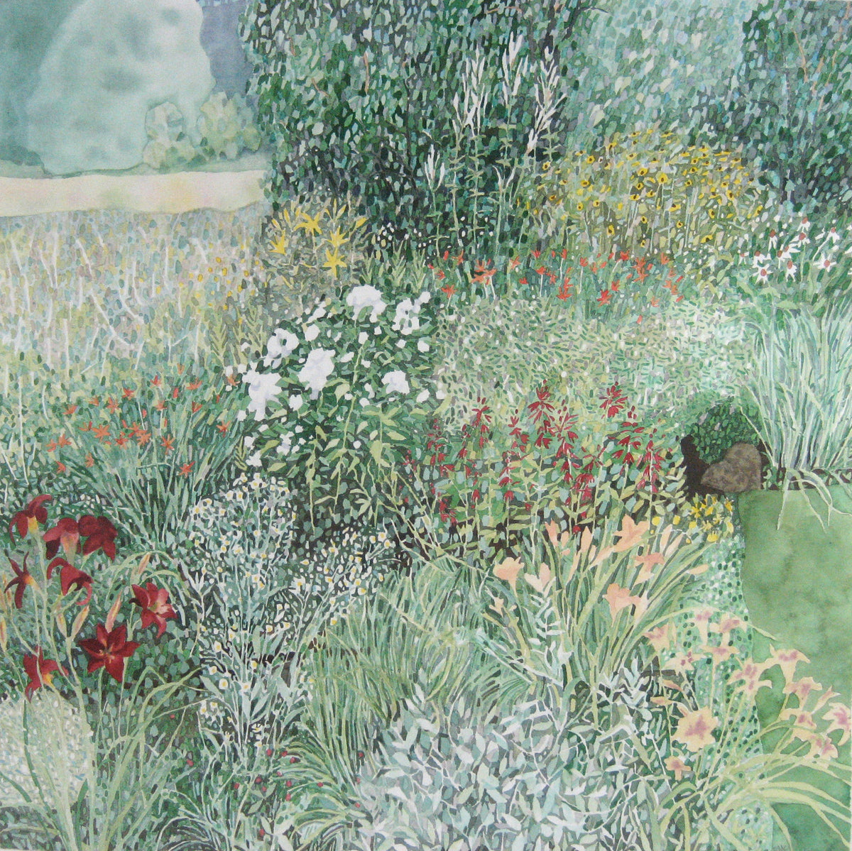 Unkempt Garden by Brian McCormick – Outside the Lines Art Gallery