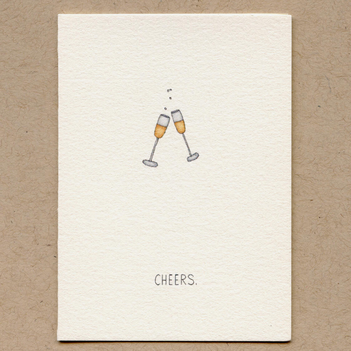 Cheers Enclosure Card by Beth Mueller – Outside the Lines Art Gallery