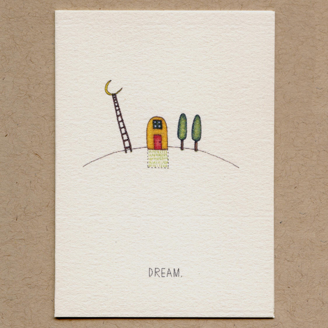 Dream Enclosure Card by Beth Mueller – Outside the Lines Art Gallery