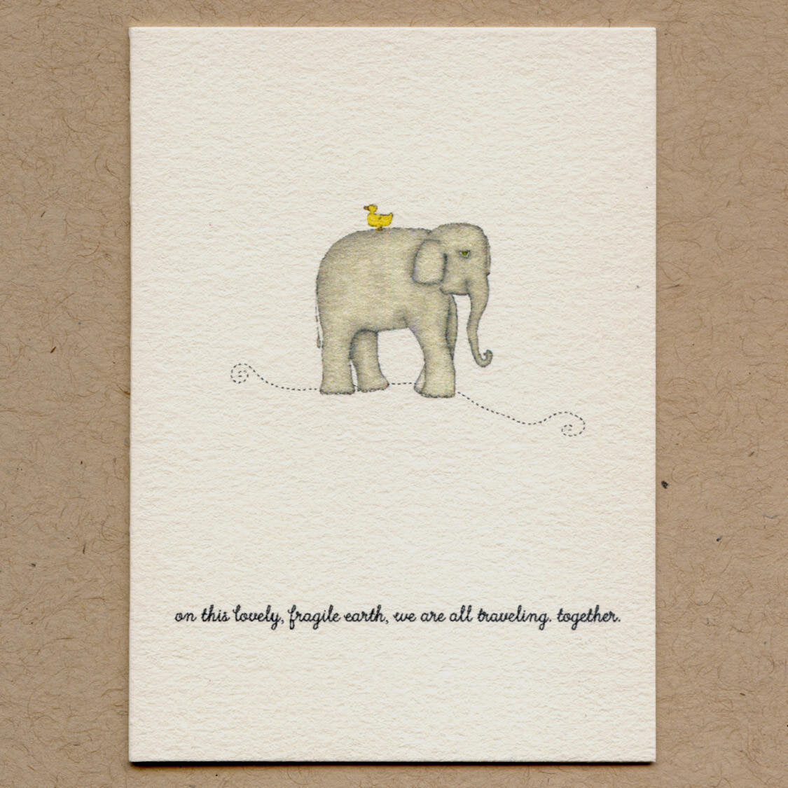 Travelers Enclosure Card by Beth Mueller – Outside the Lines Art Gallery